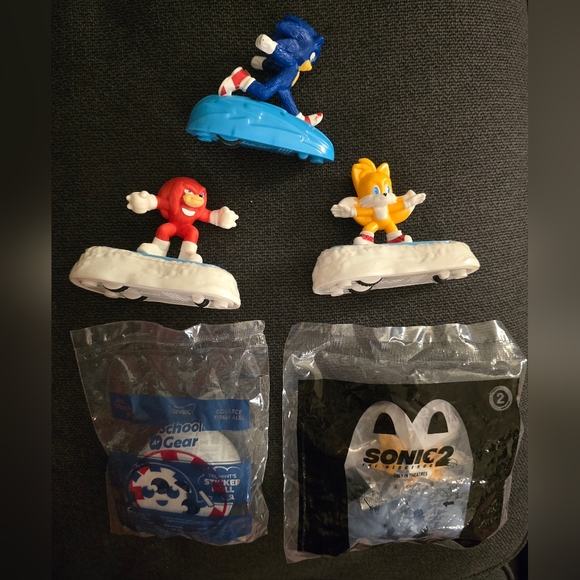 McDonald's | Toys | Sonic 2 Mcdonalds Happy Meal Toys | Poshmark